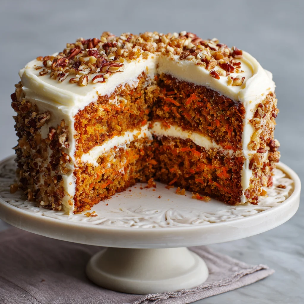 Moist Martha Stewart Carrot Cake Recipe with Creamy Frosting