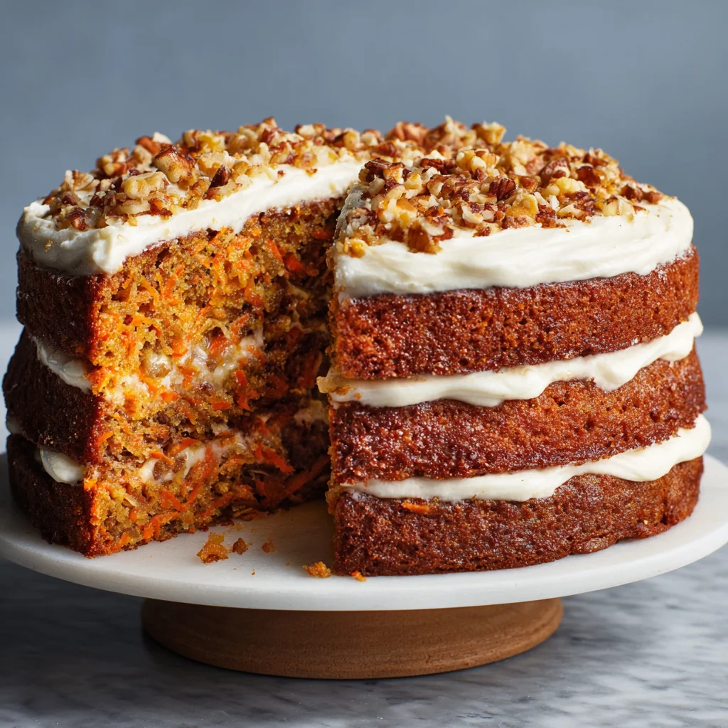 Moist Martha Stewart Carrot Cake Recipe with Creamy Frosting